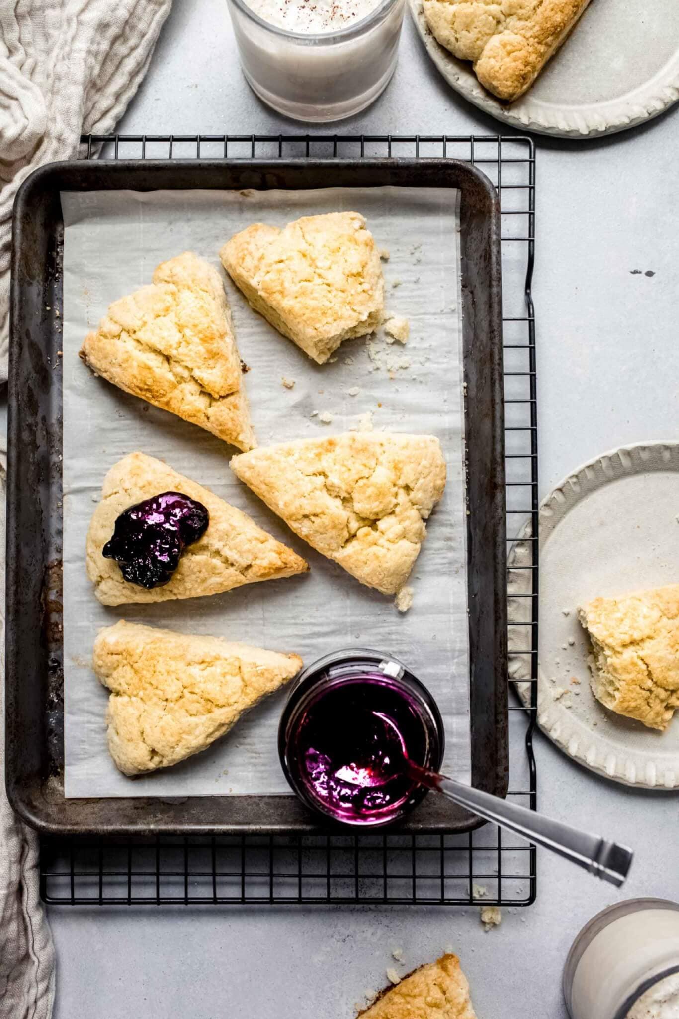 Easy Dreamy Cream Scones Story - Platings + Pairings