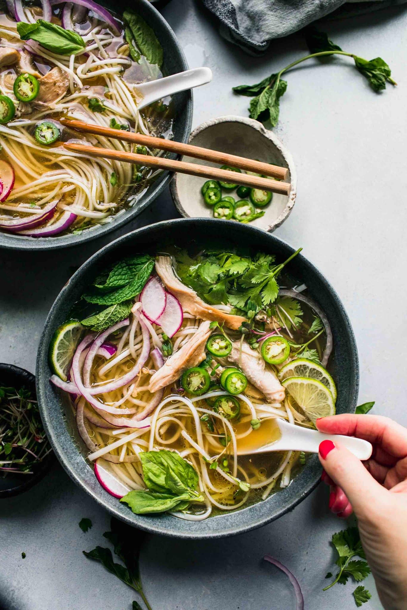 Instant Pot Chicken Pho (Vietnamese Pho Ga Recipe)