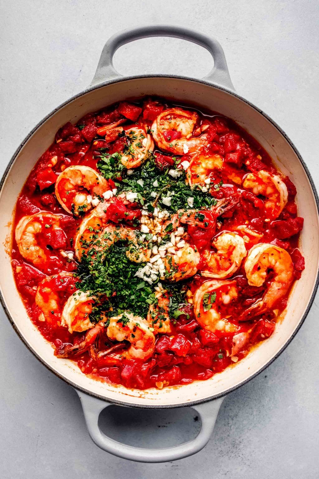 Shrimp Fra Diavolo with Pasta