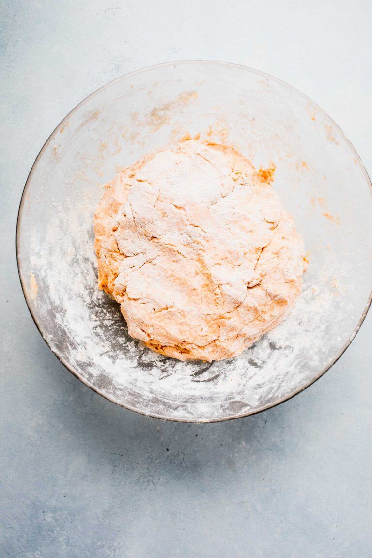 Sweet Potato Gnocchi with the BEST Browned Butter Sauce