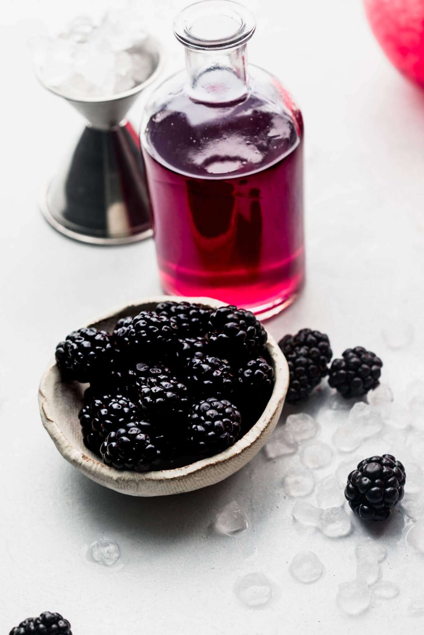 Blackberry Bramble Cocktail + Mocktail (Simple & Refreshing)