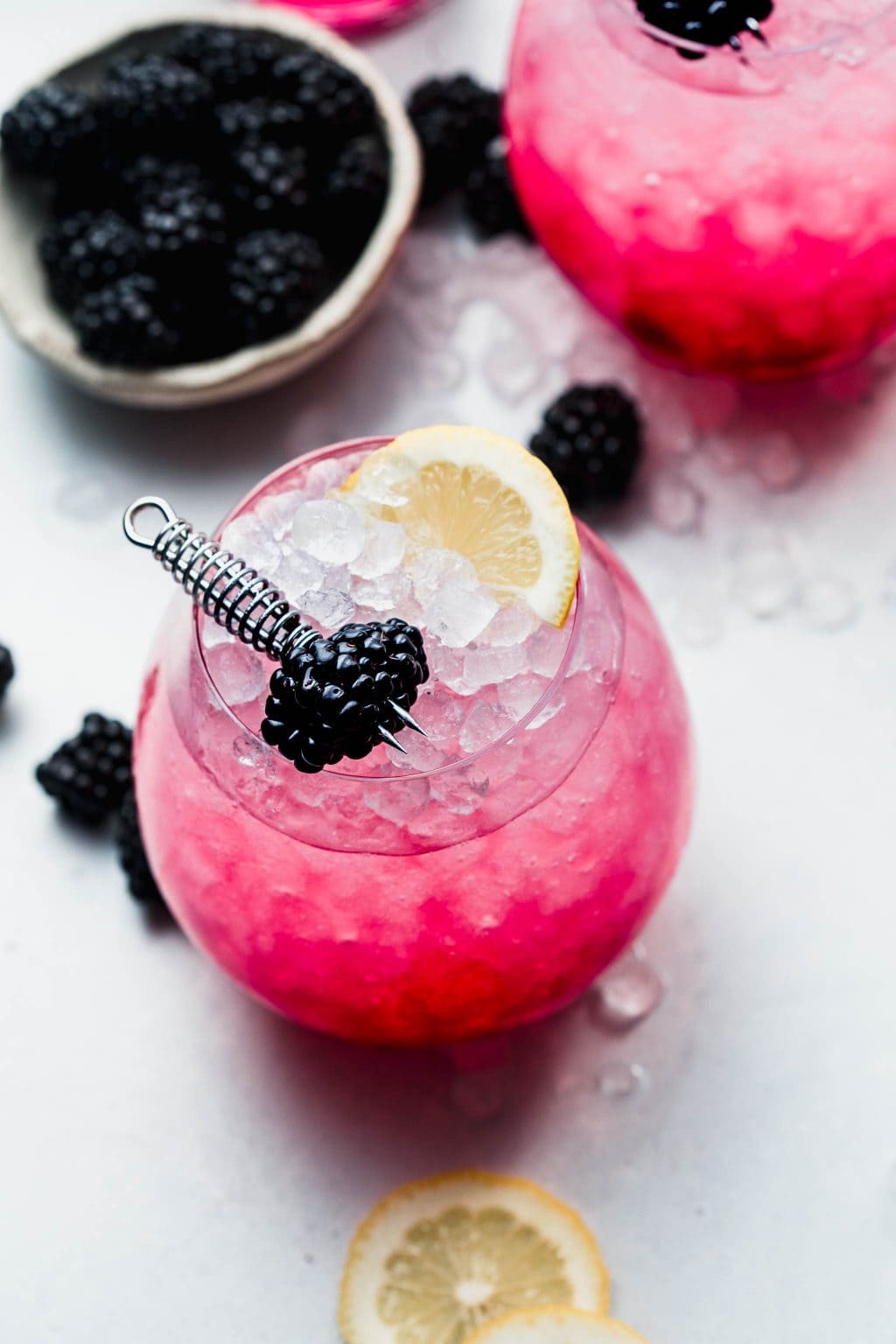 Blackberry Bramble Cocktail + Mocktail (Simple & Refreshing)