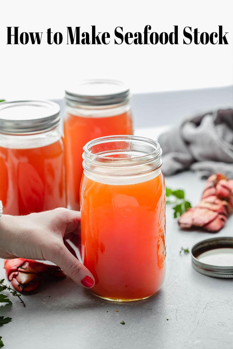 Instant Pot Seafood Stock Recipe (or Stovetop)