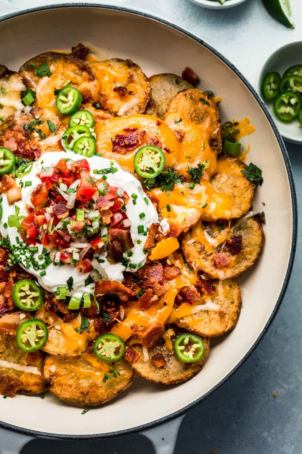 Irish Nachos Recipe (Irish Pub Potato Nachos)