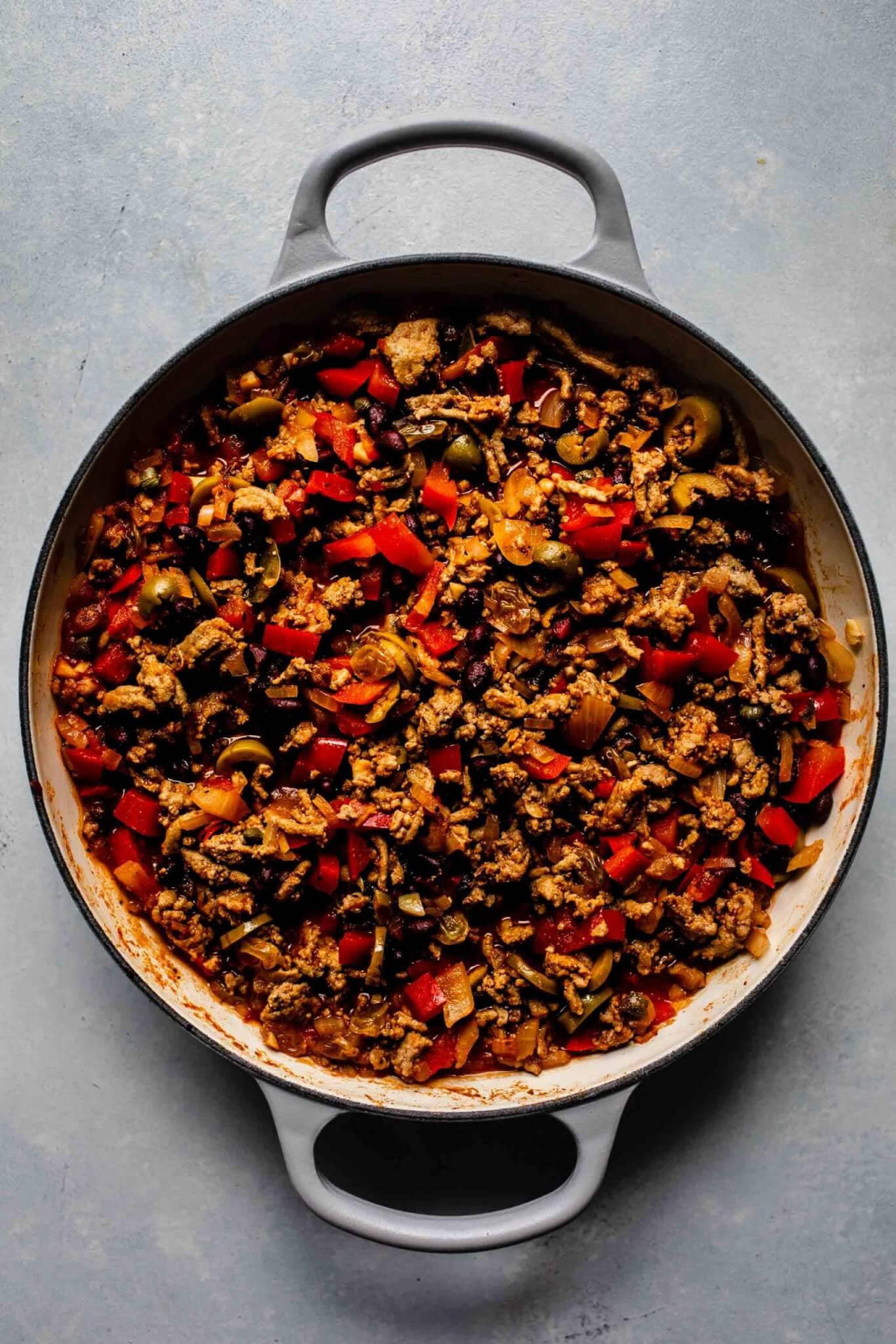 Cuban Ground Turkey Picadillo Recipe