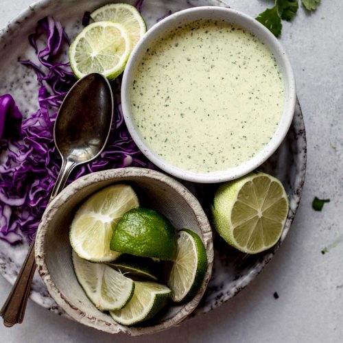 Cilantro Lime Crema Recipe
