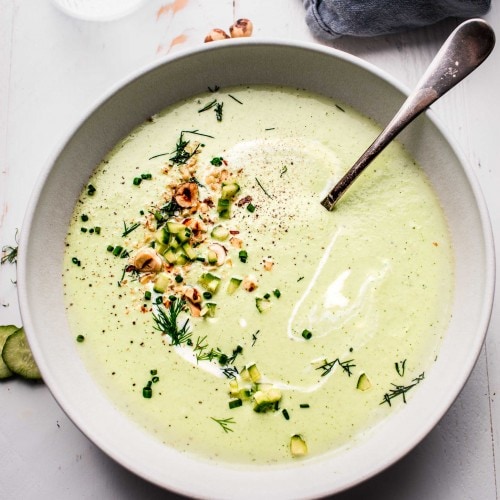 Cold Cucumber Soup Recipe