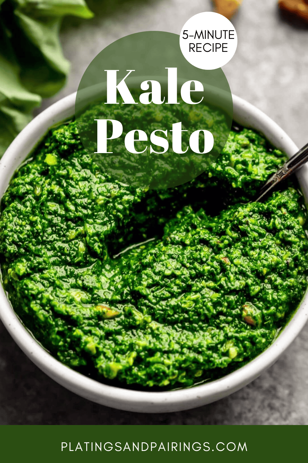 Kale Pesto Recipe - Platings + Pairings