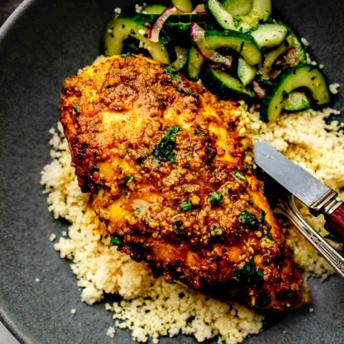 Baked Curry Chicken Breasts - Platings + Pairings