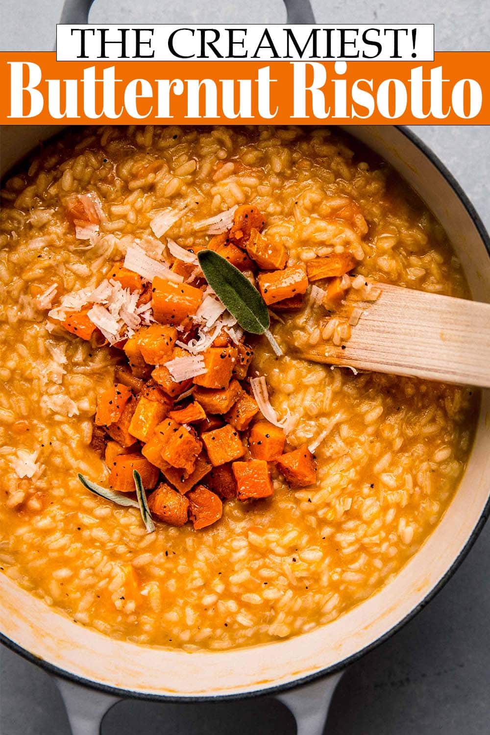 The BEST Roasted Butternut Squash Risotto Recipe