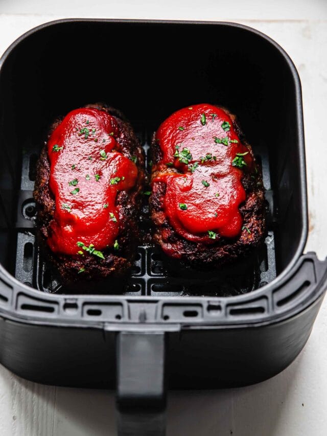 Air Fryer Meatloaf - Platings + Pairings