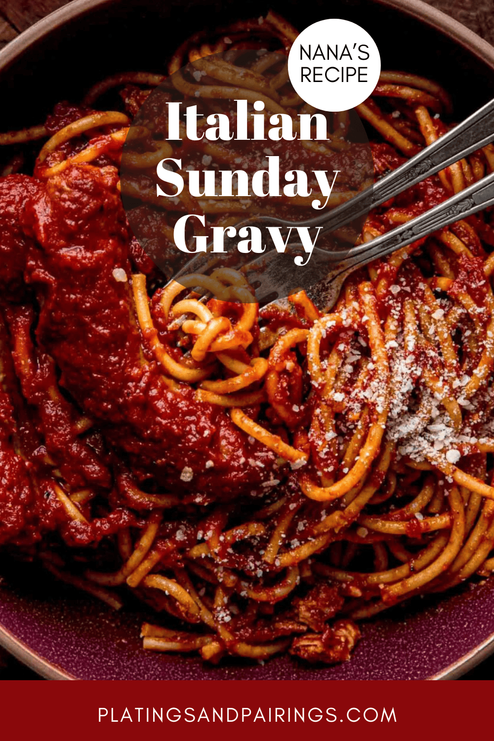 Italian Italian Sunday Gravy (My Nana's Authentic Recipe)
