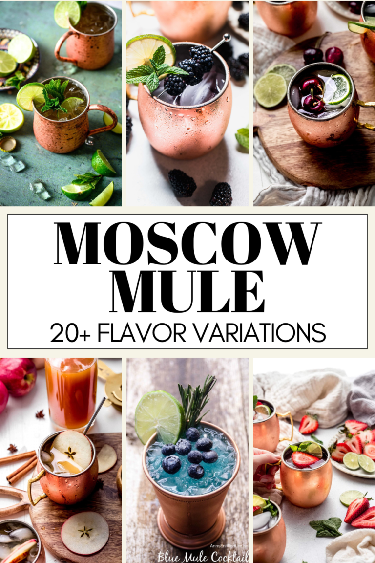 20+ Moscow Mule Variations: The BEST Moscow Mule Cocktail Recipes