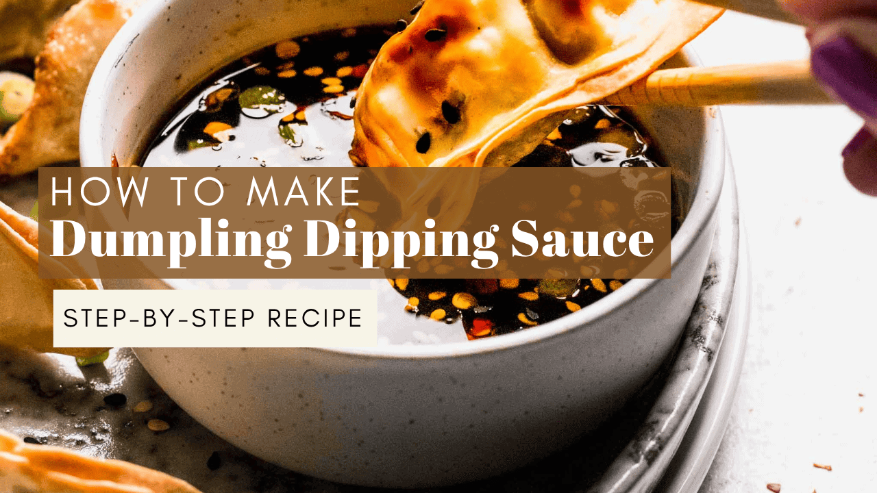 Easy 4-Ingredient Dumpling Sauce
