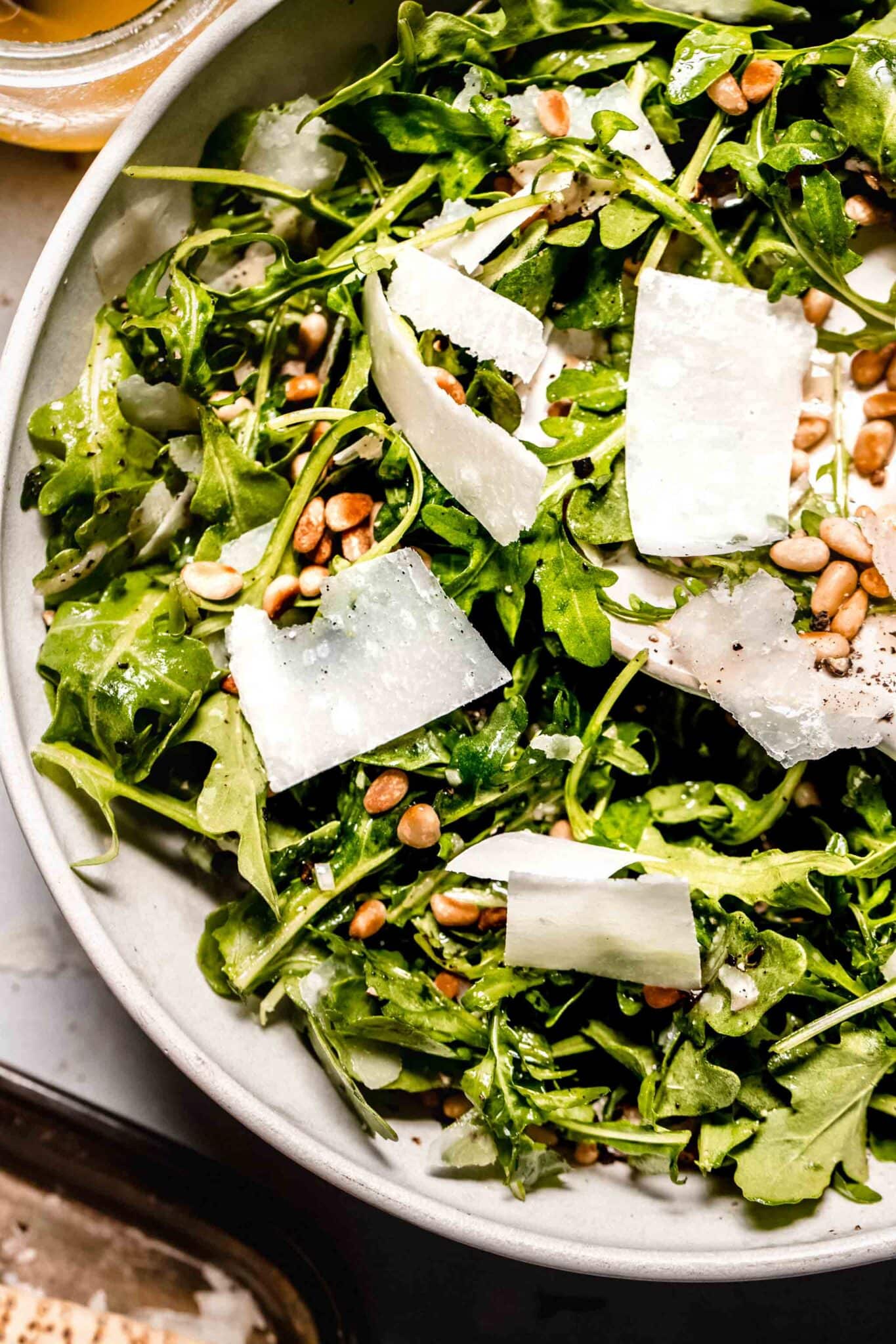 Easy Arugula Salad with Red Wine Vinaigrette
