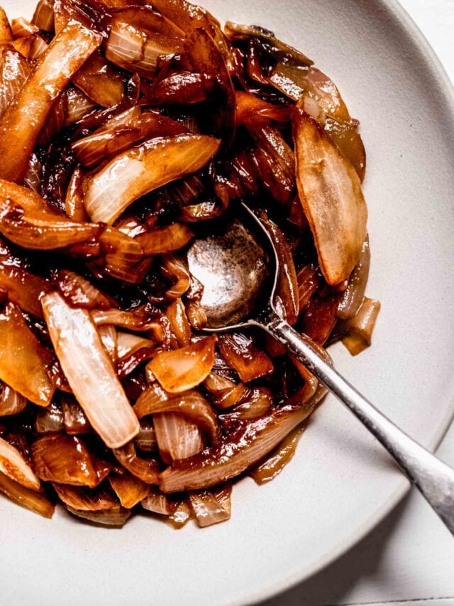 How to Caramelize Onions - Platings + Pairings