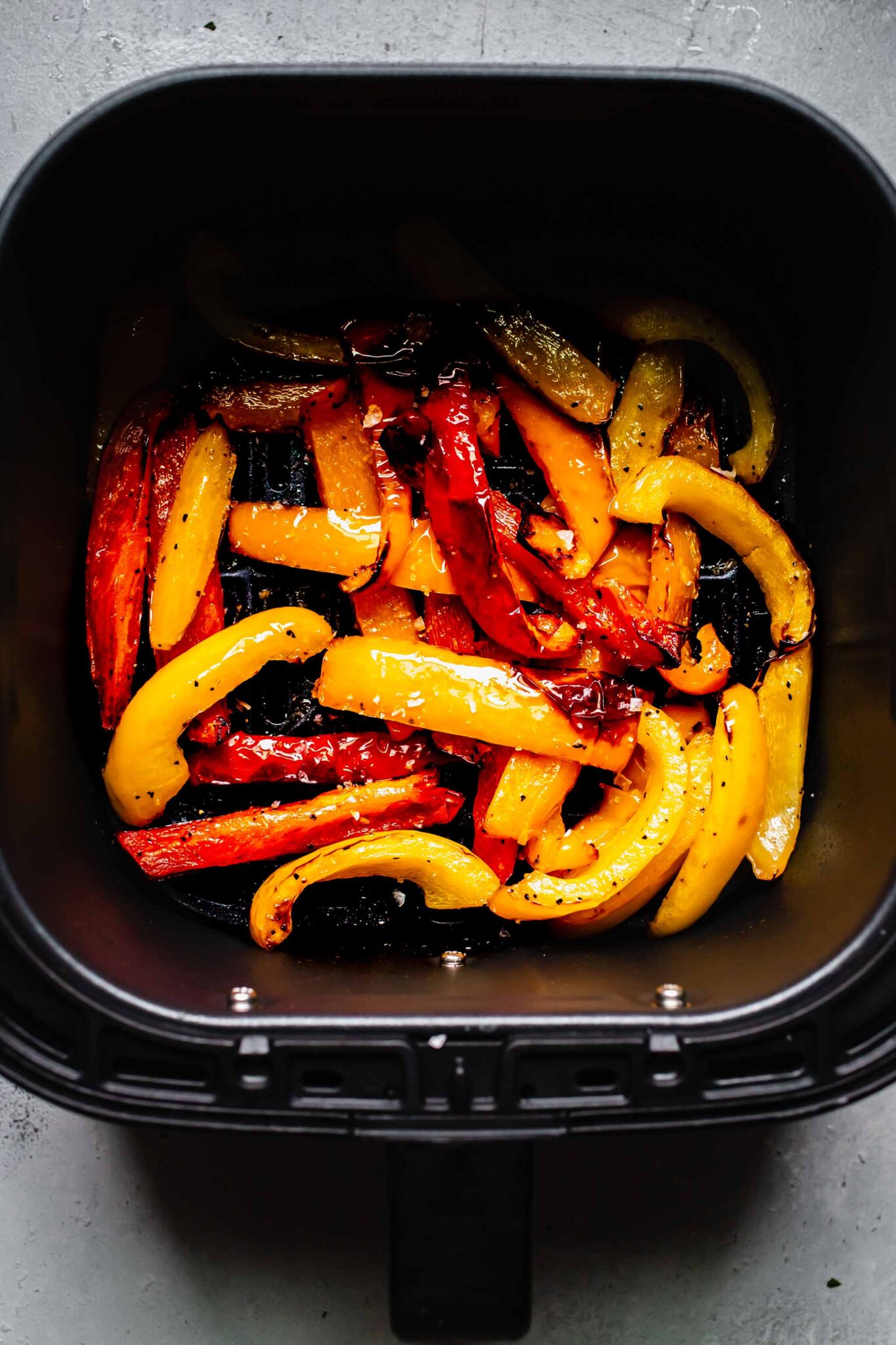 EASY Air Fryer Peppers (Perfectly Cooked + Delicious!)