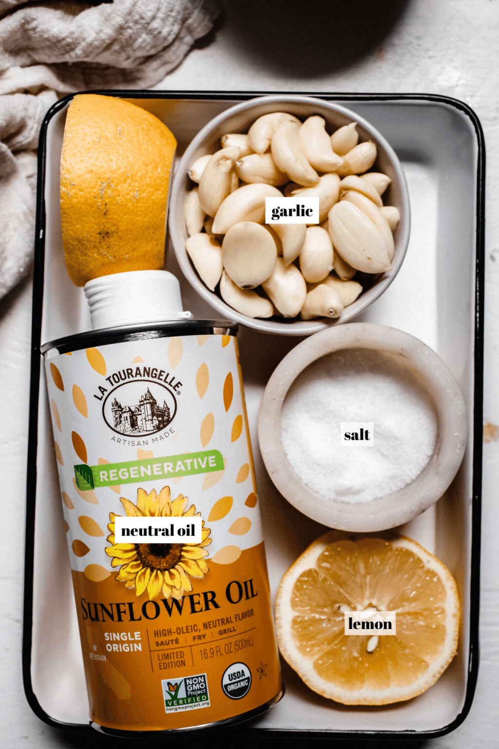 Toum (Lebanese Garlic Sauce) + How to Use It