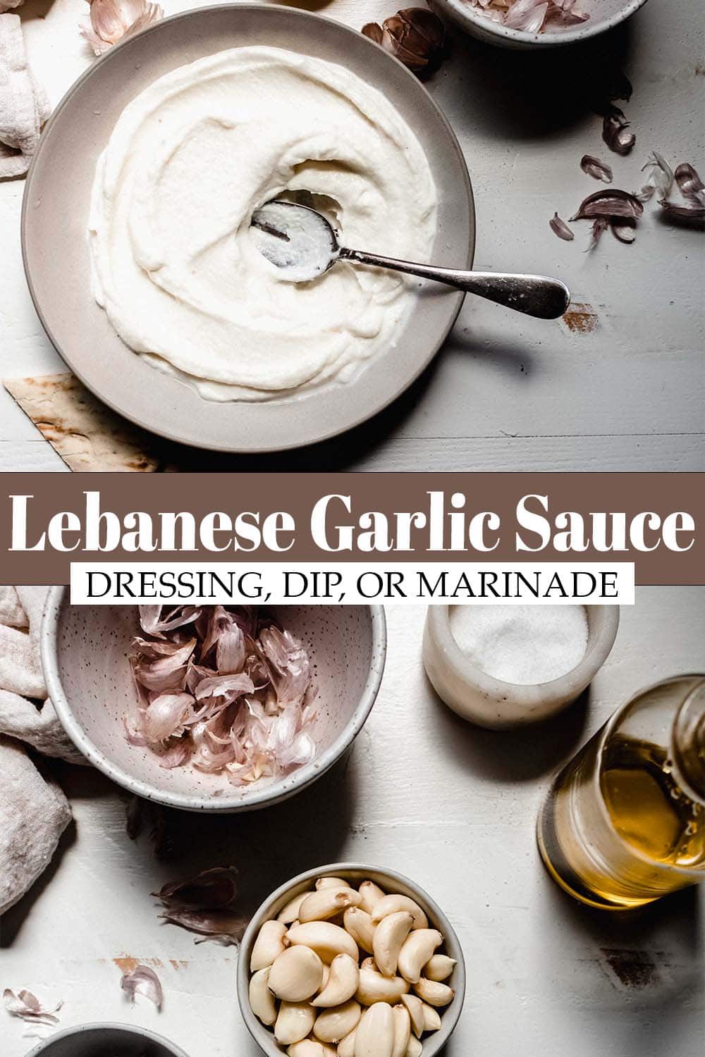 Toum (Lebanese Garlic Sauce) + How to Use It - Platings + Pairings