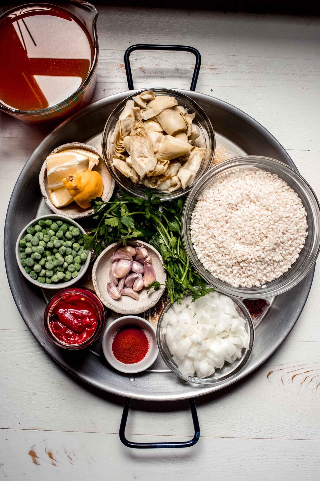 Vegetarian Paella with Artichokes (EASY Recipe)