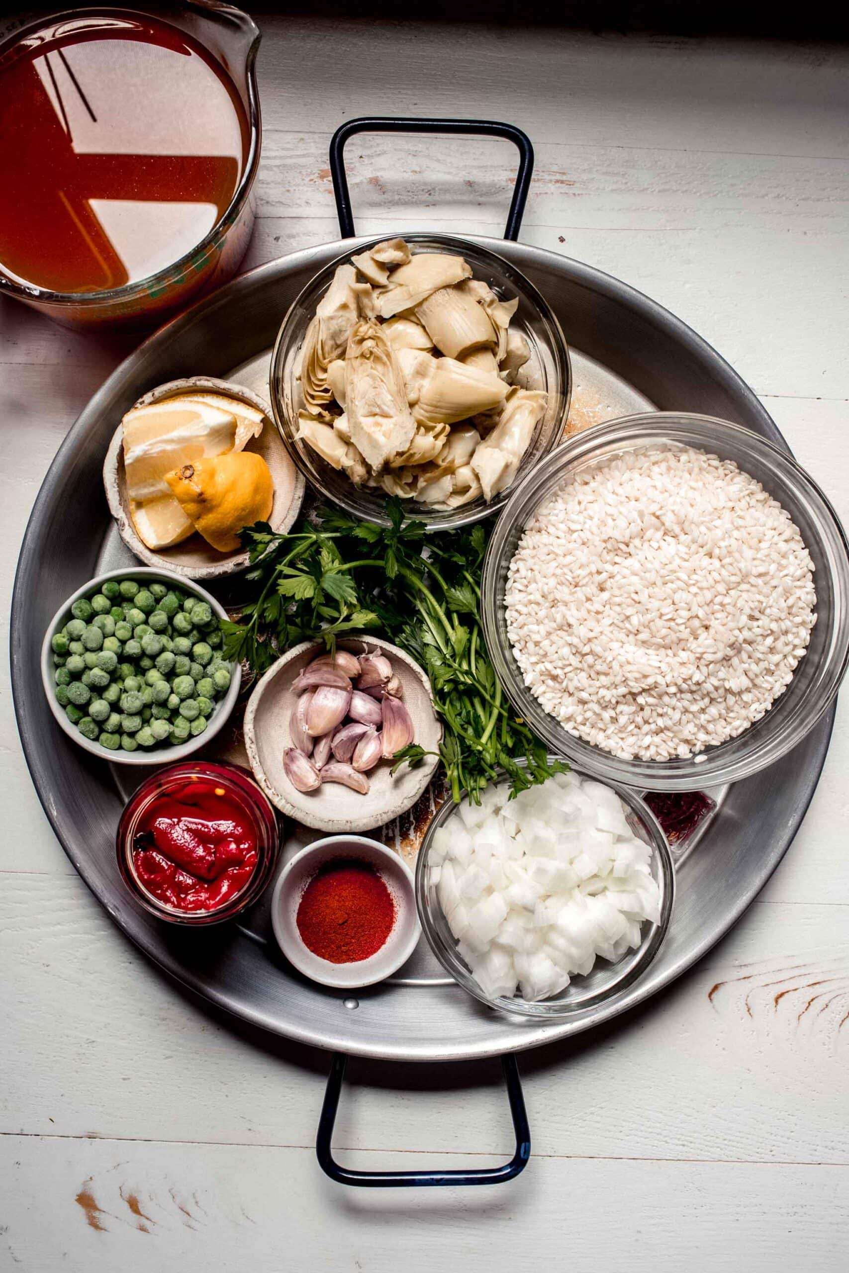 Vegetarian Paella with Artichokes (EASY Recipe)