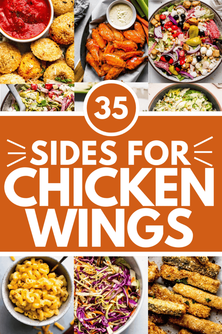 What to Serve with Chicken Wings: 35+ Side Dishes