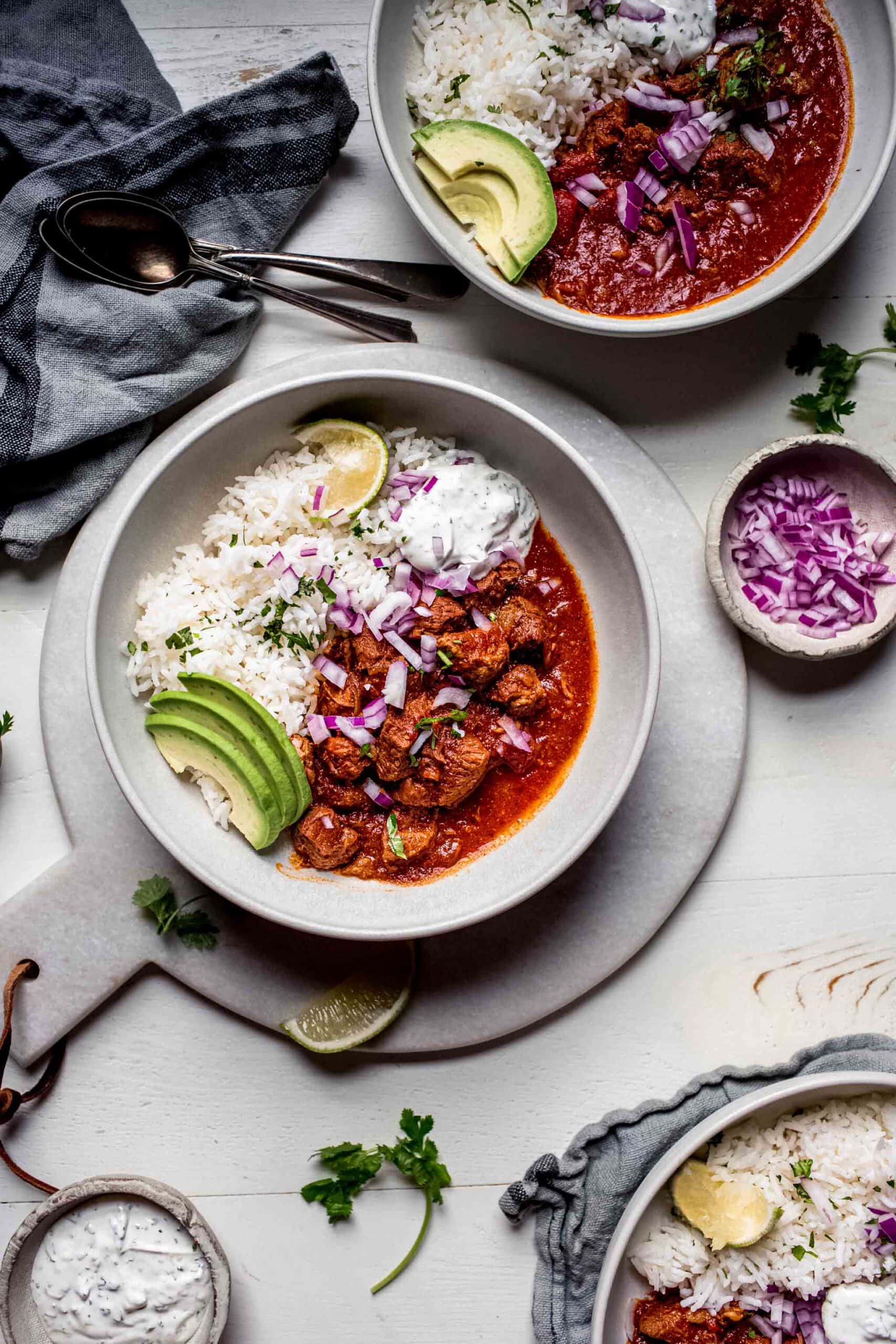 Birria de Borrego (Mexican Lamb Stew) - Platings + Pairings