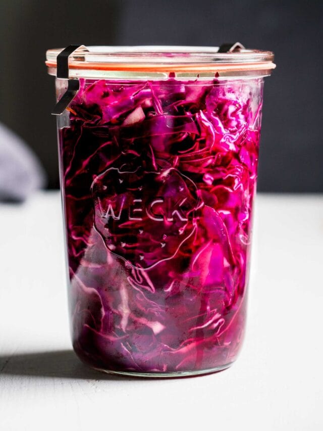 How to Make Pickled Red Cabbage - Platings + Pairings