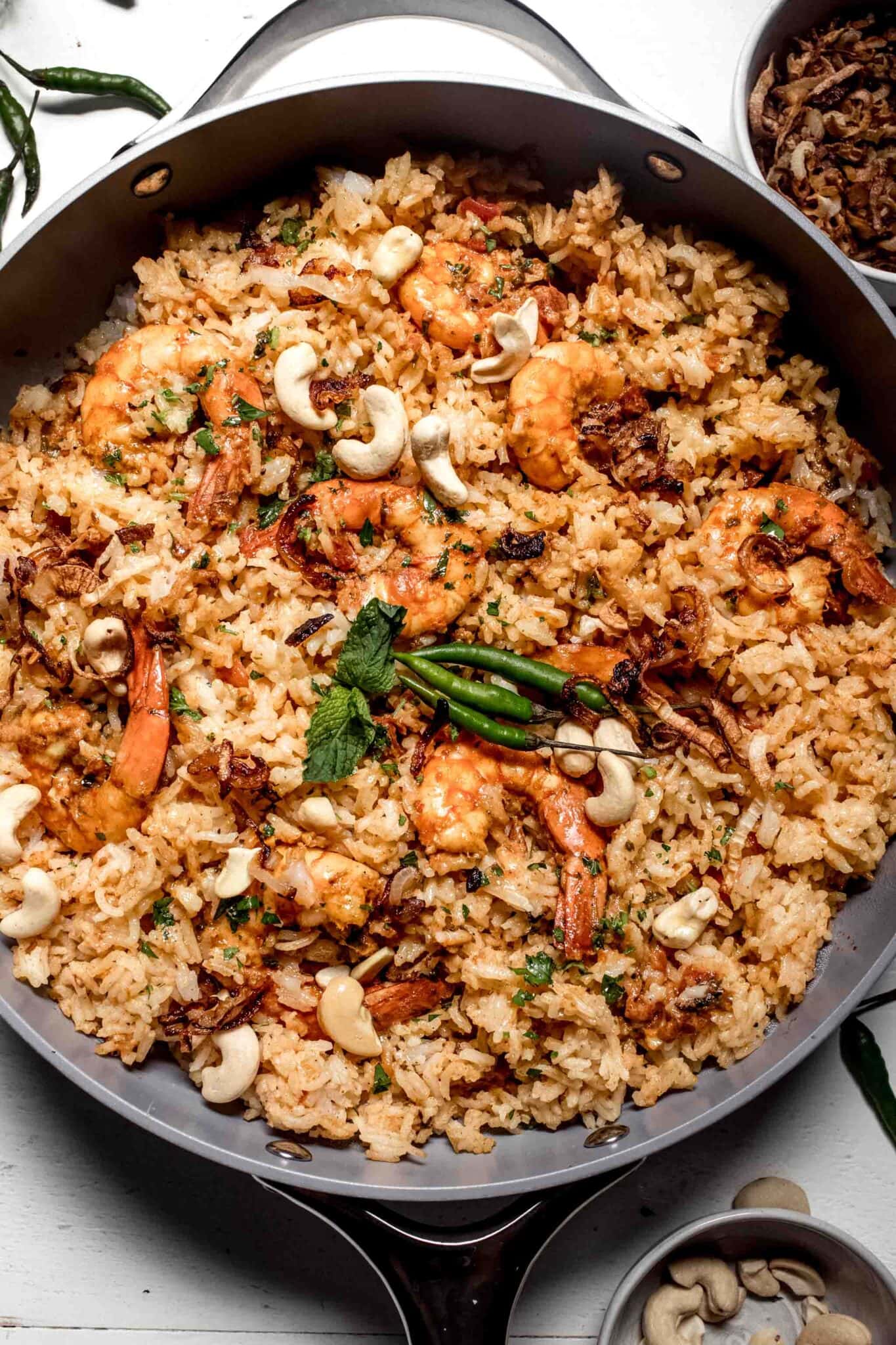 Easy Shrimp Biryani Recipe