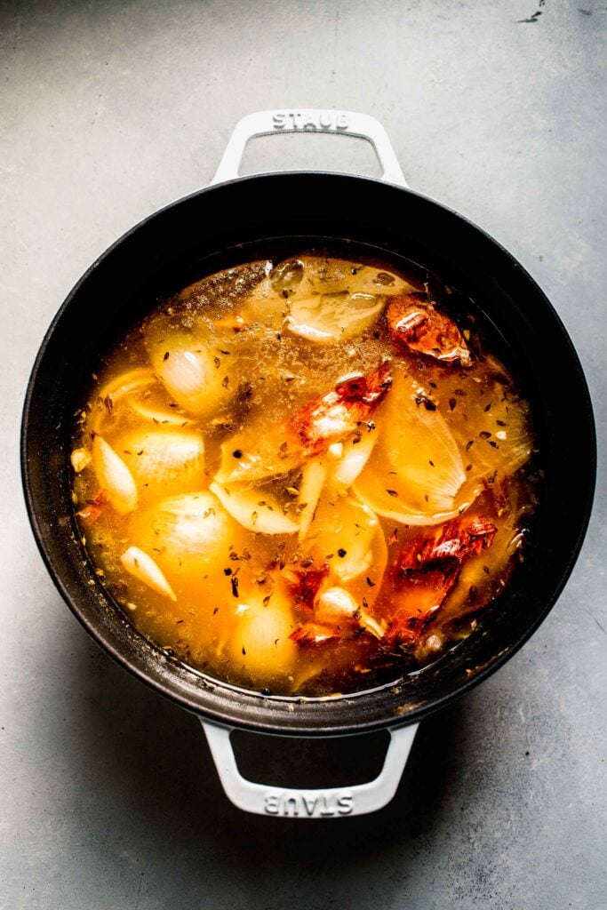 How to Make Parmesan Broth with Cheese Rinds + Ways to Use It