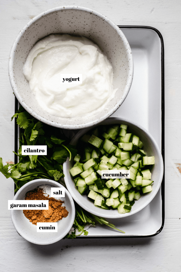 Easy Raita Recipe (Raita Sauce) - Platings + Pairings