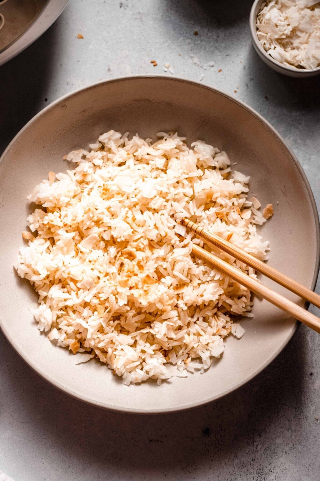 Easy Coconut Rice in the Rice Cooker