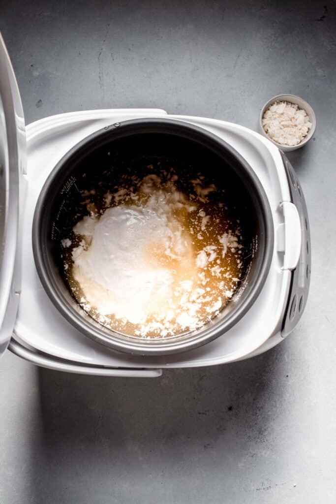 Easy Coconut Rice in the Rice Cooker