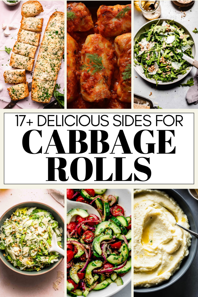What to Serve with Cabbage Rolls: 17+ Easy Sides