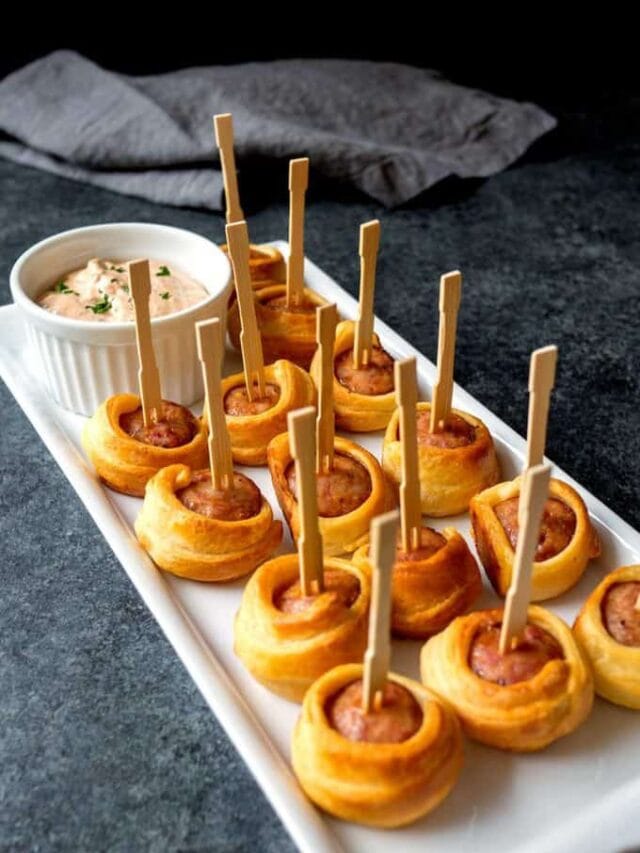 30+ BEST Sausage Appetizers with Recipes - Platings + Pairings