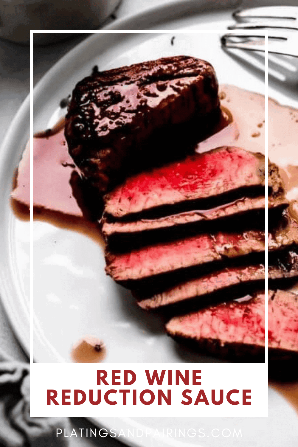 Red Wine Reduction Sauce (for Steak, Lamb & More!)