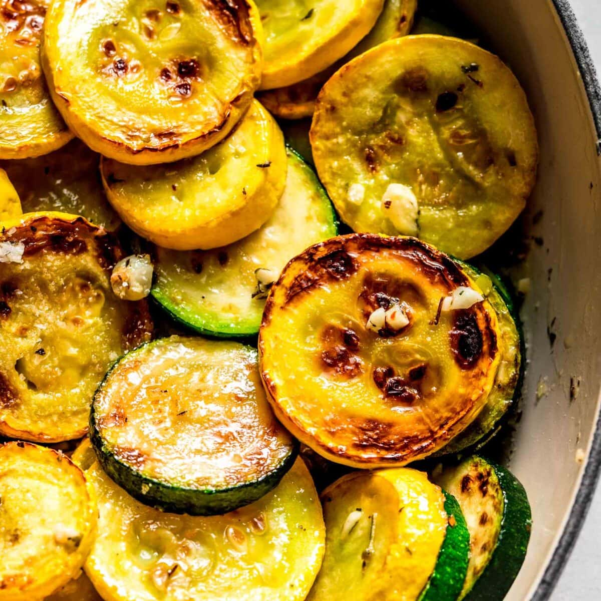 Easy Sautéed Zucchini and Yellow Squash