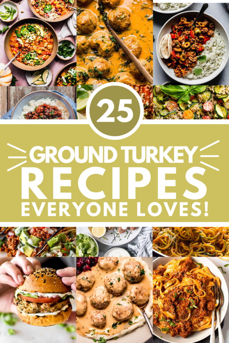 25+ Simple Ground Turkey Recipes