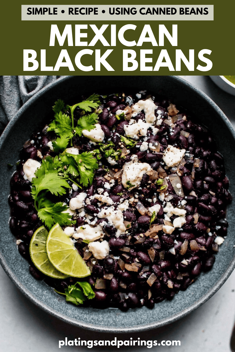 Easy Mexican Black Beans Recipe (Perfectly Seasoned!)