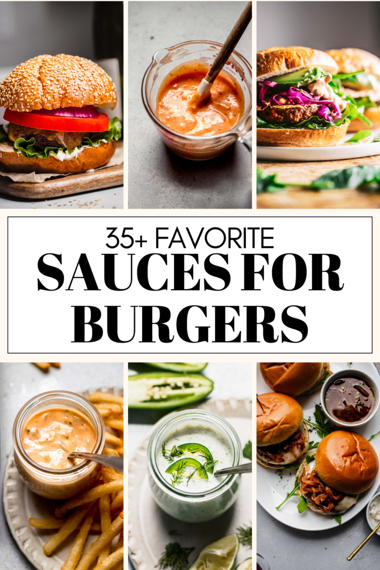 35+ Unique Burger Sauces to Spice Up Grilling Season
