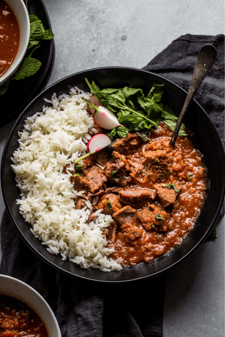 Easy Instant Pot Beef Stew Recipe with Red Wine Sauce