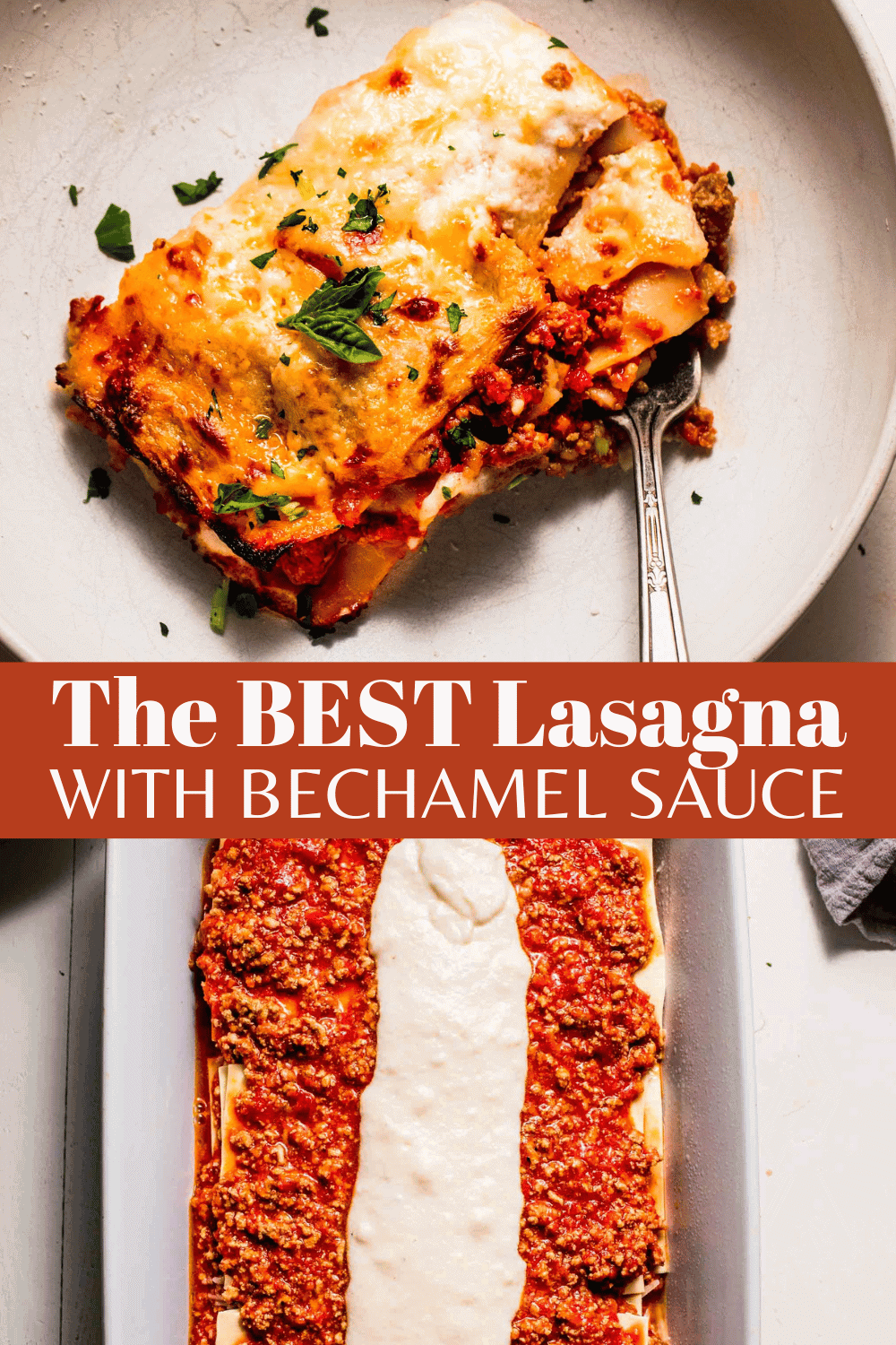 Lasagna with Bechamel (Authentic Italian Recipe)