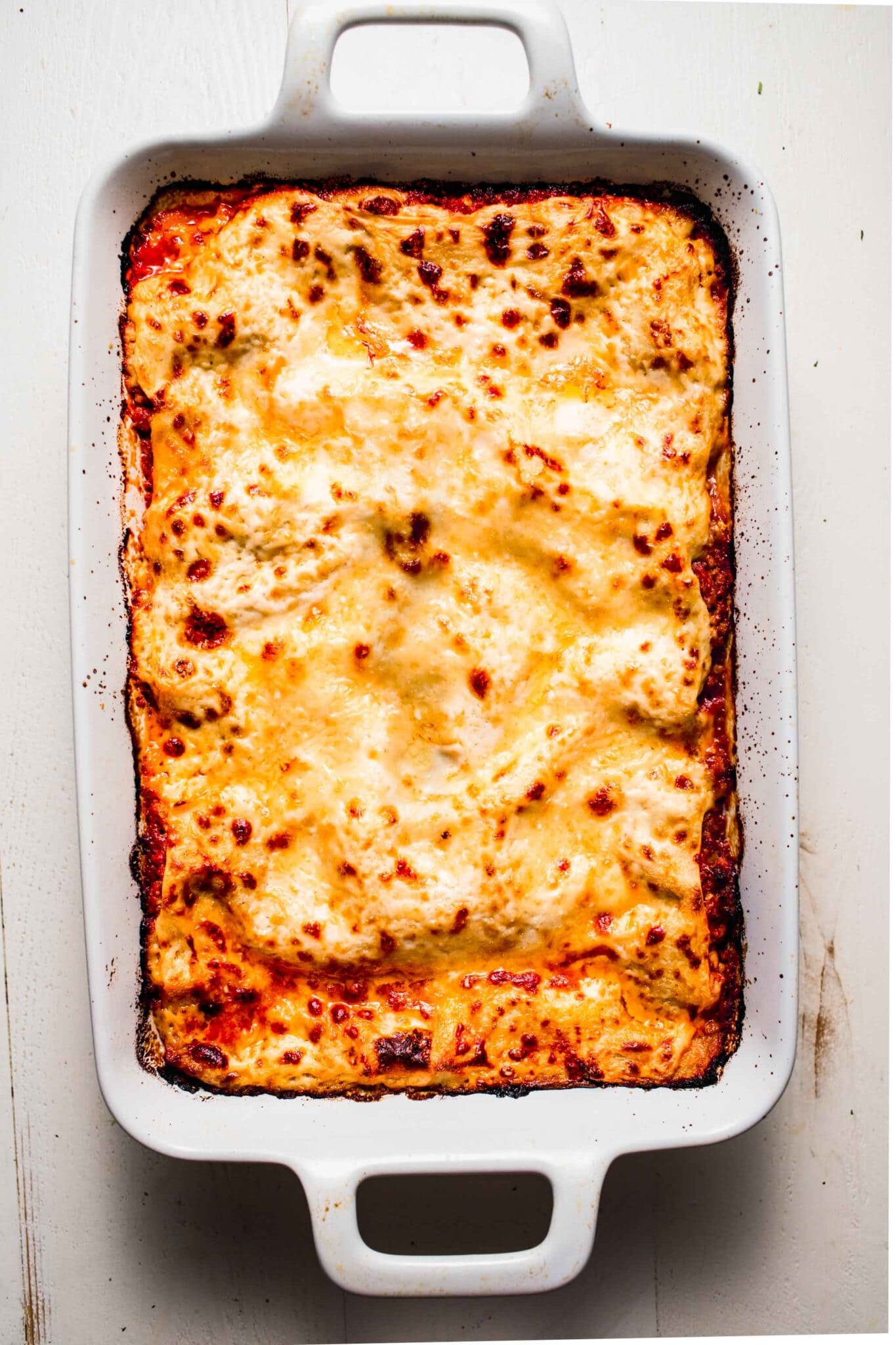 Lasagna with Bechamel Sauce (No Ricotta)