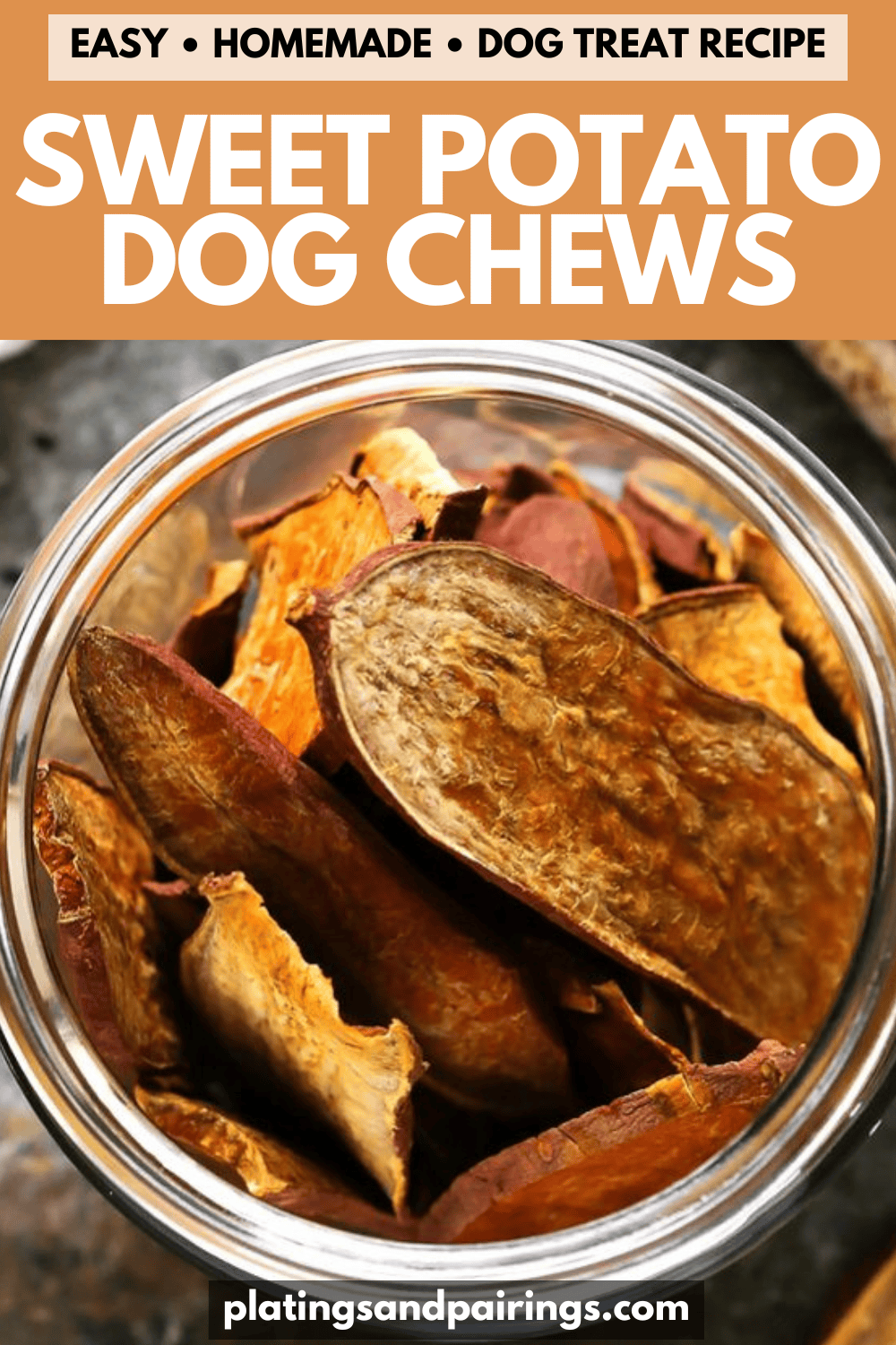 Easy DIY Sweet Potato Dog Chews Recipe