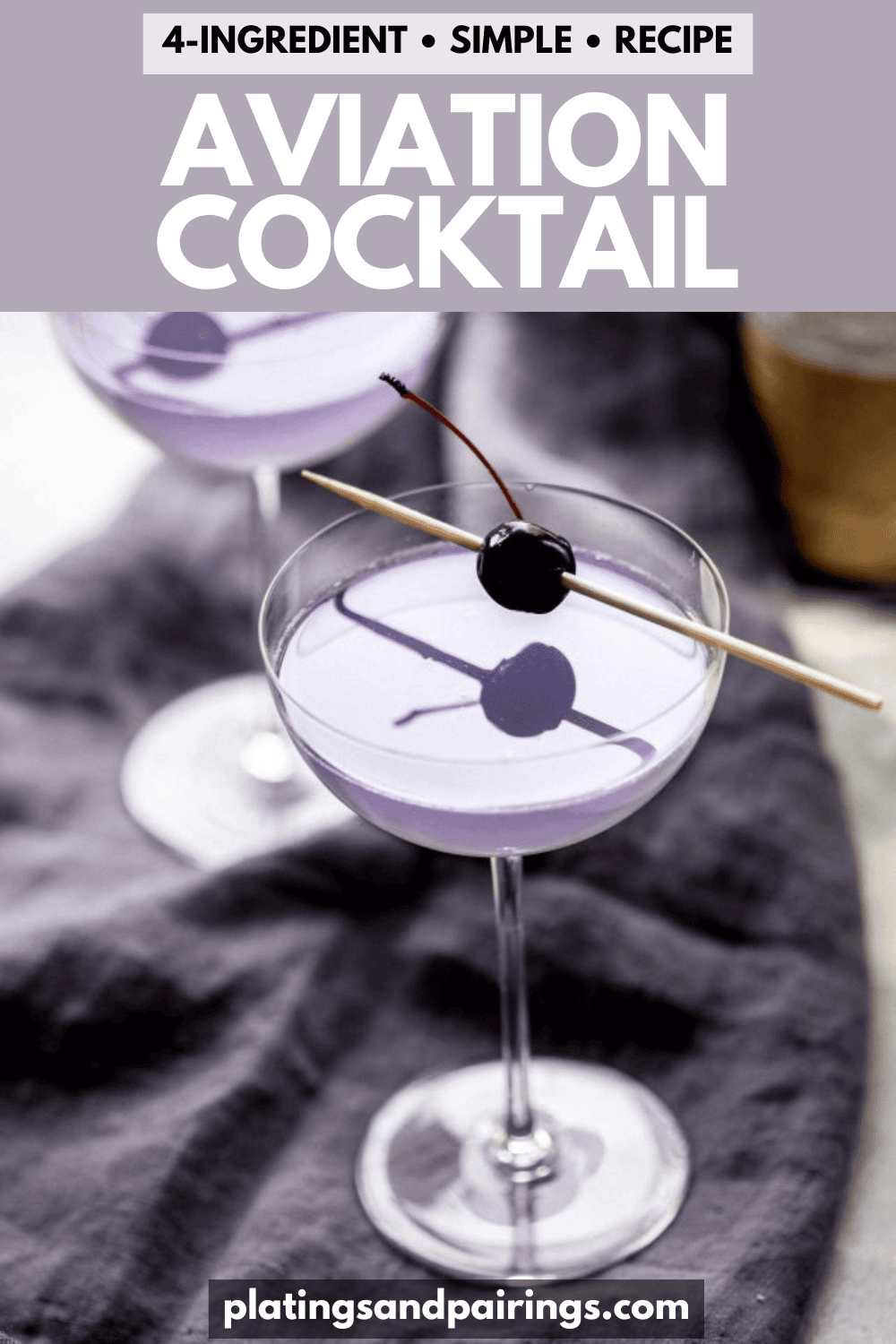 Classic Aviation Cocktail Recipe (The BEST!)