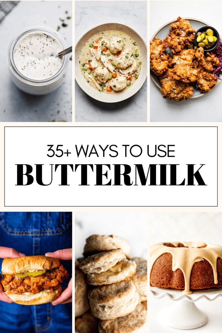 35+ Buttermilk Uses (Recipes That Use Buttermilk)