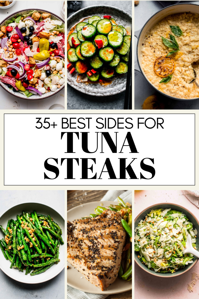 What to Serve with Tuna Steaks (35+ Easy Sides)