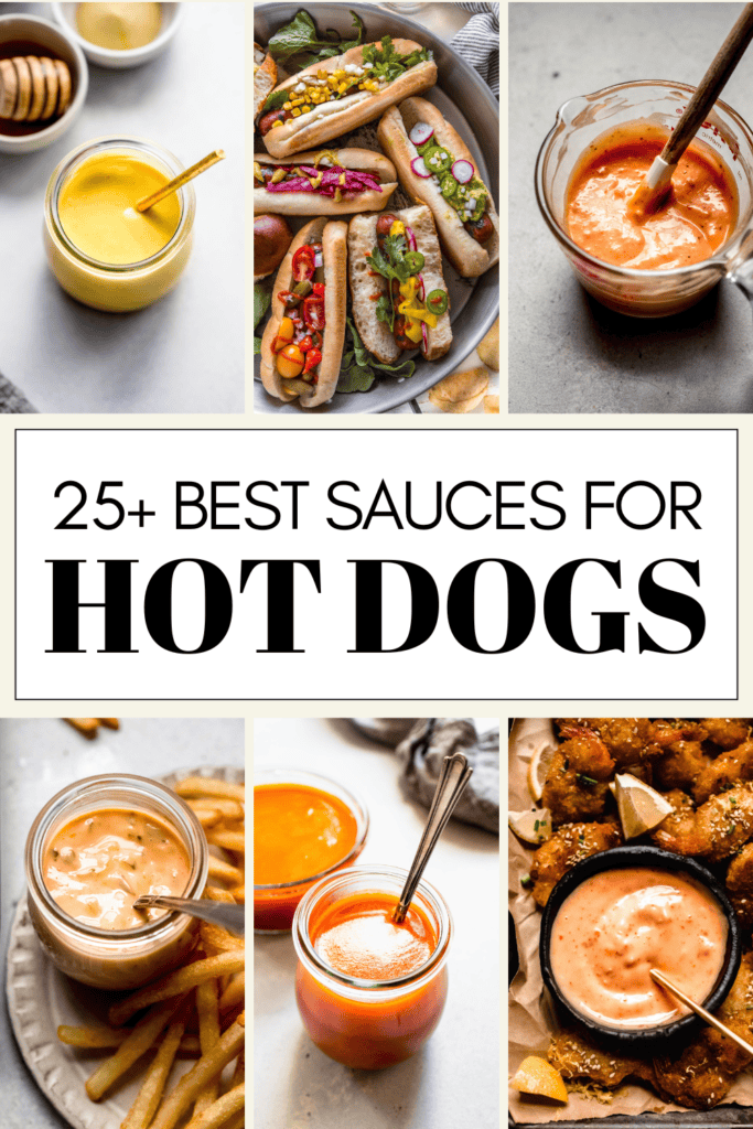 25+ BEST Hot Dog Sauces, Condiments & Toppings