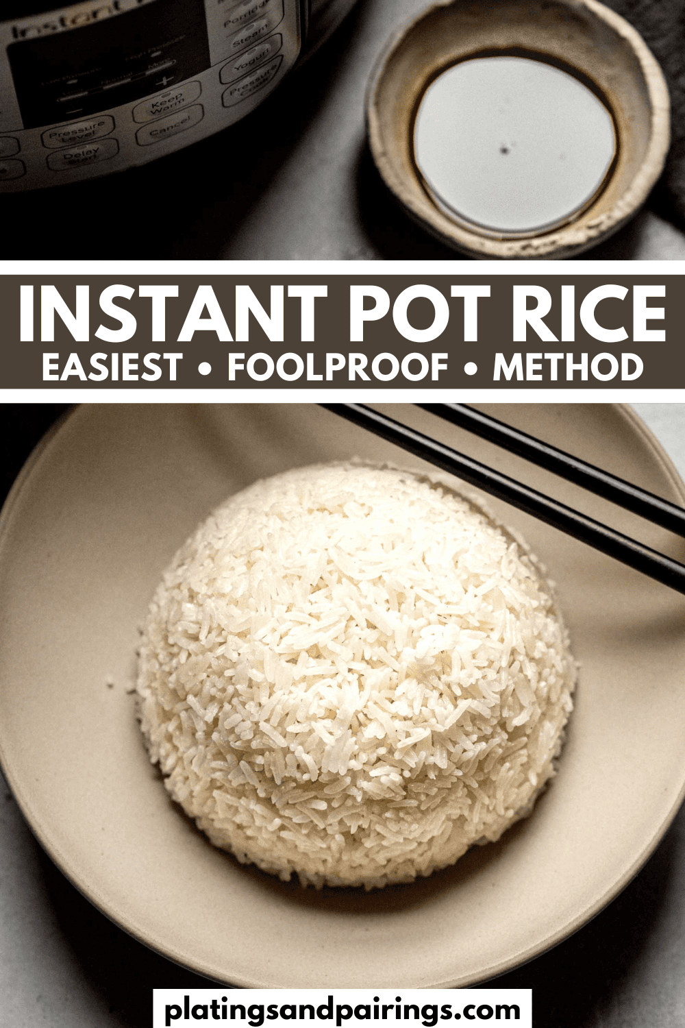 How to Use the Instant Pot Rice Setting