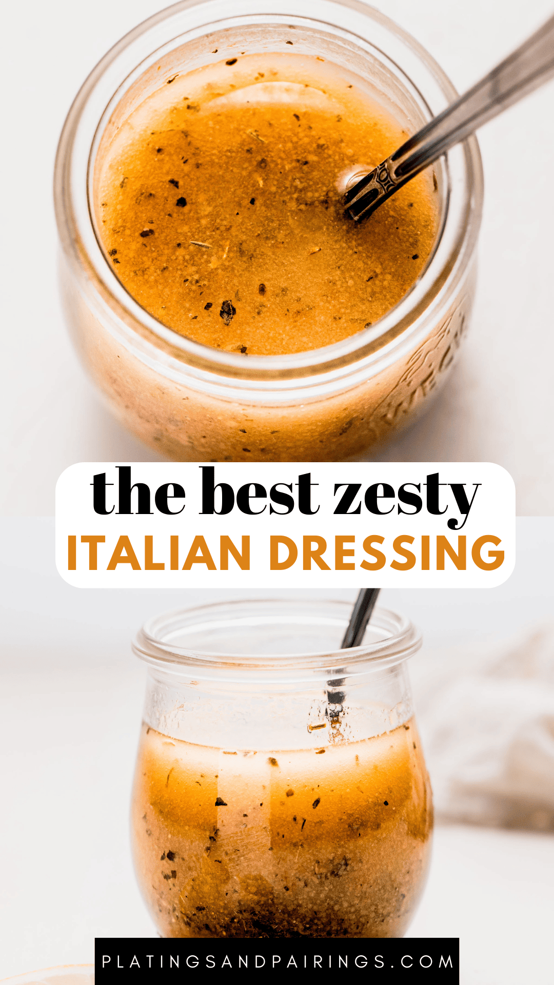 Homemade Zesty Italian Dressing Recipe